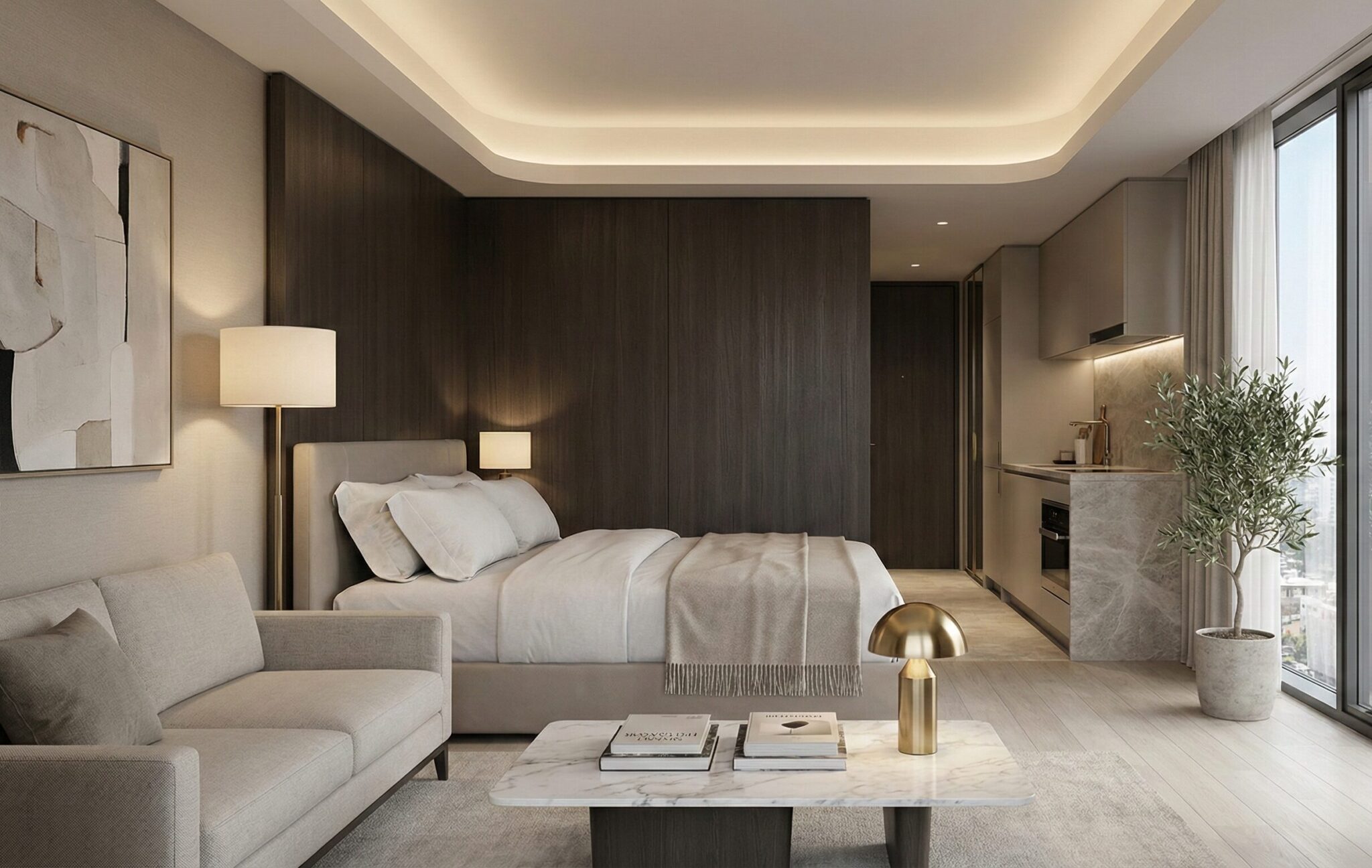 一人暮らしでも叶う「ホテルライク」なインテリアを使った部屋づくり – 部屋スタイル｜賃貸をわたし色に染める部屋作り